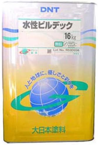Amazon.co.jp: 大日本塗料 水性ビルディック つや有り 05-70B 5R7/1 16kg : DIY・工具・ガーデン