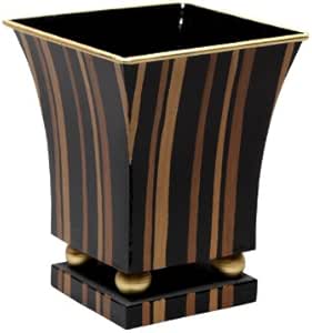 Amazon.com : Gold and Bronze Square Cachepot (Set of 2) : Patio, Lawn ...
