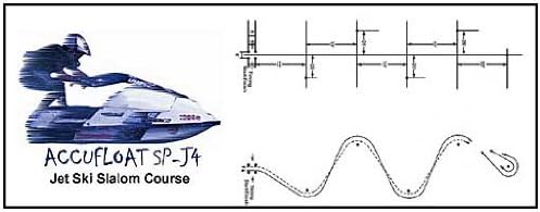 Amazon.com : Accufloat SP-J4 Jet Ski Slalom Course : Waterskiing ...