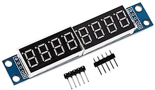 MAX7219 8-Digital Segment Digital LED Display Tube for Arduino 51/AVR/STM32 : Amazon.in ...