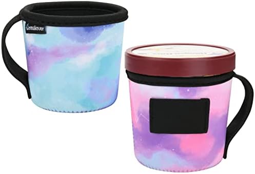Amazon.com: Ice Cream Sleeve Pint Sized Cooler Cover Neoprene Insulator ...