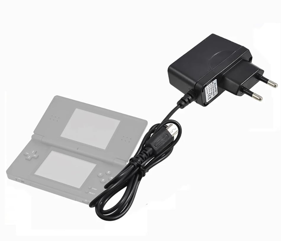 TCOS TECH DS Lite Adapter Charger Home Travel Charger Wall Plug Power ...