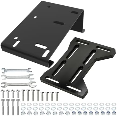 Amazon.com: CILOYU Torque Converter Engine Mount Plate Motor Riser Kit ...