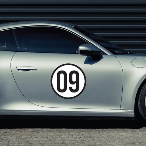 Amazon.com - Custom Race Car Number Decals | Vinyl Stickers or Magnet ...