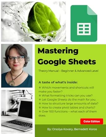 Amazon.com: Mastering Google Sheets: Theory Manual – Beginner & Advanced Levels (Office Mastery ...