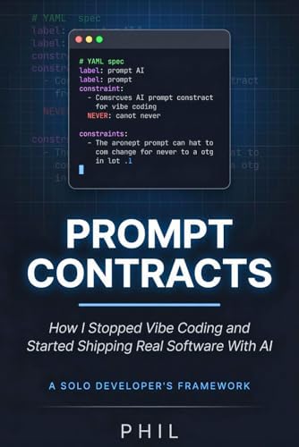 Amazon.com: Prompt Contracts: How I Stopped Vibe Coding and Started ...