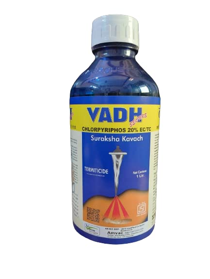 Vadh Secure Anti Termite Treatment Chemical (1 LTR) : Amazon.in: Garden ...