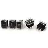 ・ブランド:Aexit・製造元:XDiscount・製造元/メーカー部品番号:t1711031683・製品名：防水ロッカースイッチ、製造国：中国、材質：プラスチック、金属・純重量：27グラム;パッケージ内容：5×防水ロッカースイッチ;ブラン...