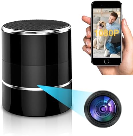 Amazon.com : CHEJZVAY Security Camera in Bluetooth Speaker with 240 ...