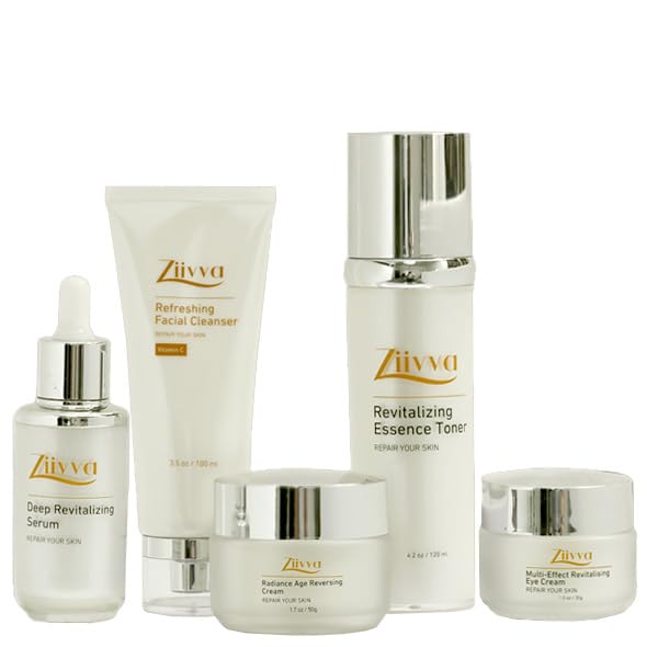 Amazon.com: 5-Piece Rejuvenation Kit: Facial Cleanser, Essence Toner ...