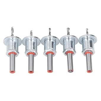 5Pcs Adjustable Countersink Drill Bit Replacement Set Hole Cutter Bits ...