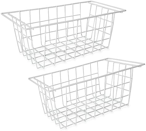 Amazon.com - 2 Pack Chest Freezer Baskets Multiple Uses Storage ...