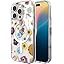 Amazon.com: ZAGG Milan Snap Case for iPhone 16 Pro - Floral Design on Clear Base, MagSafe ...