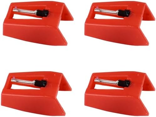 Stylineedle 2 PCS Record Player Needles, Ruby Tip Turntables Stylus for ...