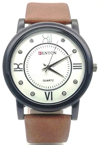 Tip Top Branded Fenton Watch for Men with Analogue Display - Brown ...