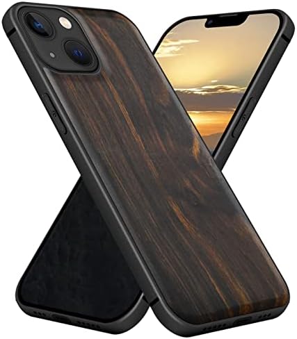 Amazon.com: Carveit Designer Wooden Protective Case for iPhone 13 ...