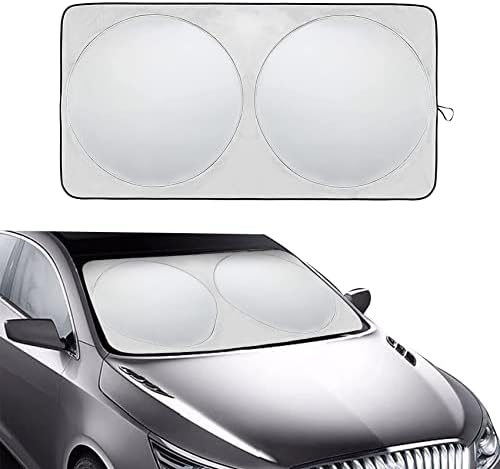 Amazon.com: ASUBHA Car Windshield Sun Shade, 59''x27.6'' Car Shades for ...