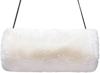 Hpory Faux Fur Hand Muffs Women Warm Faux Fur Muffs Winter Bridal Hand ...