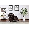 Amazon Brand - Solimo Delphi 1 Seater Leatherette Recliner (Brown ...