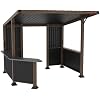 Amazon.com: BLACKSTONE 6000 10’ x 10’ Bar and Grill Pavilion with Open ...