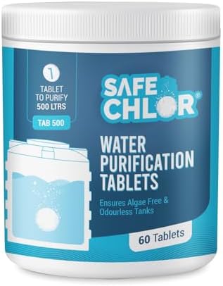 Safe Chlor Tab 1000 | Chlorine Tablets for Water Tanks of 1000 Ltrs ...