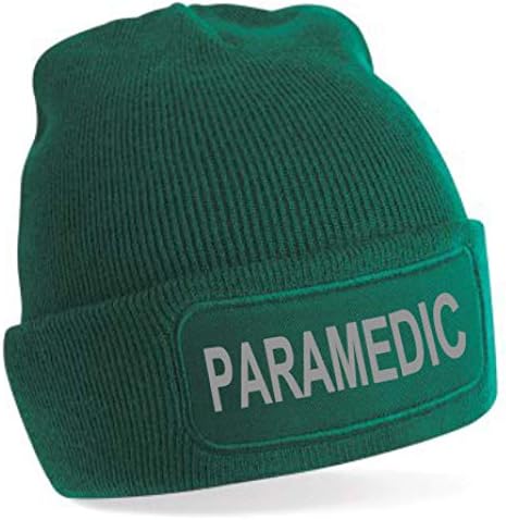 Paramedic Beanie Hat Medic First Responder Ambulance Uniform Cap ...