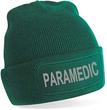 Paramedic Beanie Hat Medic First Responder Ambulance Uniform Cap ...