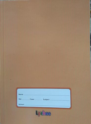 Nigam Red & Blue Line A5 Notebook 172 Pages Soft Bound 18x24 cm (Set of ...