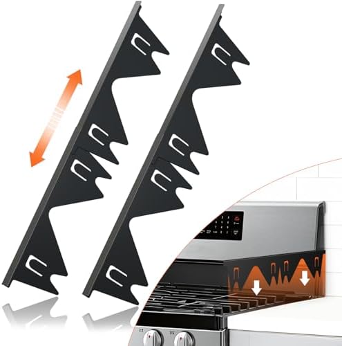 Amazon.com: Stove Gap Covers - Extra Long Stainless Steel Oven Side Gap ...