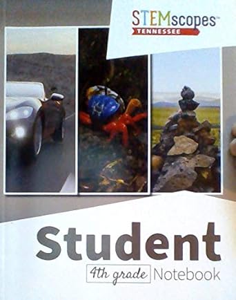 STEMscopes Tennessee Student 4th Grade Notebook: STEMscopes: Amazon.com ...