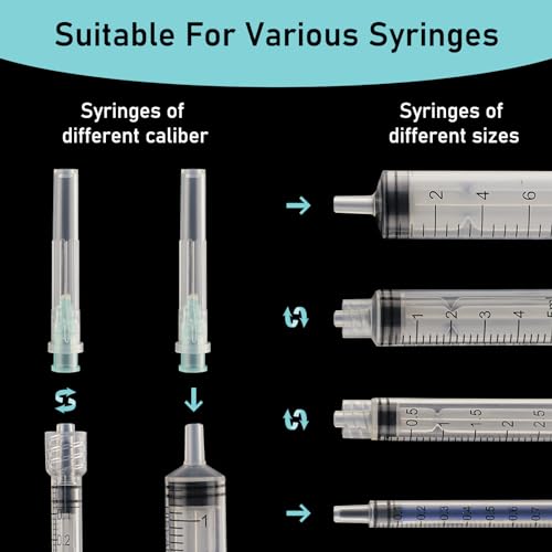 Snapklik.com : 32 Gauge 1/2 Inch Needlr Luer Lock Dispensing Accessories