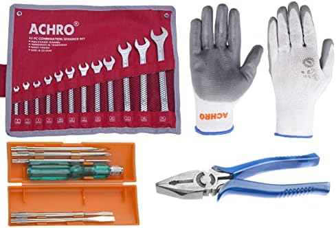 ACHRO 908 Universal Tool Kit Set for Home/Garage/Car/Bike/Industry ...