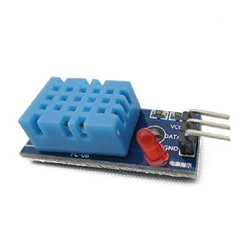 Amazon.com: Sensors 5PCS New DHT11 Temperature and Relative Humidity Sensor Module for Arduino ...