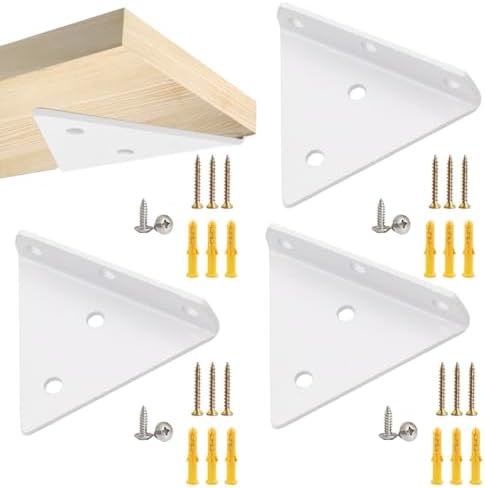 Shelf Brackets Invisible Triangle Wall Brackets Hidden Wall Shelf ...