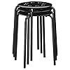 Ikea Steel Marius Durable Stool-45 Cm-By Stockland (Black) : Amazon.in ...