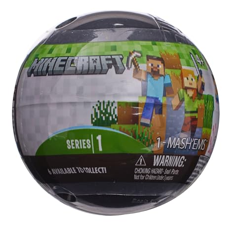 Mash'ems Minecraft, Collectable Squishy Characters, Minecraft Toys ...