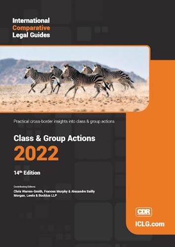 Buy International Comparative Legal Guide - Class & Group Actions: 14 ...