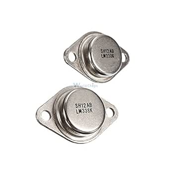 2Pcs 5A LM338K LM338 Voltage Adjustable Regulator 1.2V to 32V: Amazon ...