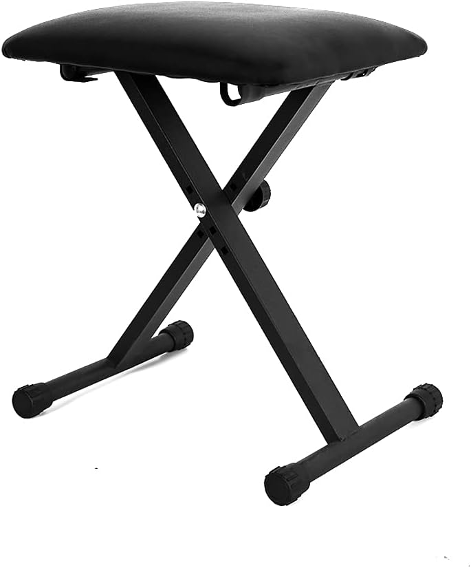 Green Planet Portable Adjustable Piano Stool Keyboard Piano Stand Stool ...