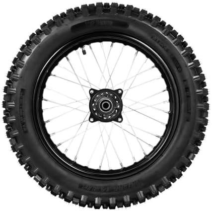 Amazon.com: Dirt Bike Tires, 14 inch Rear Bike Wheel Rim Tire Rear Back ...
