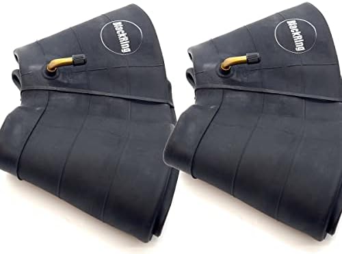 BlackRing 2x Inner Tubes 16x6.50-8 TR87 Bent Metal Valve Ride On Lawn ...