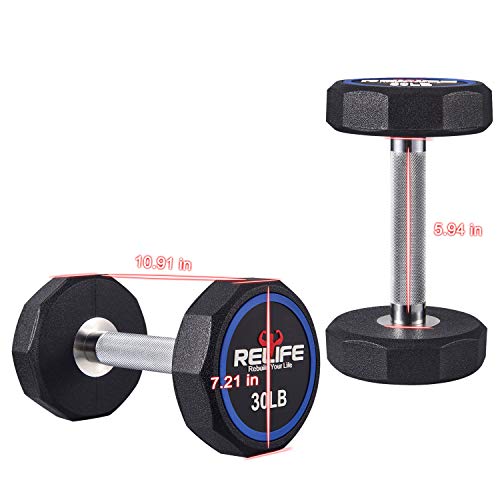 Snapklik.com : Decagon Dumbbell Heavy Weights Barbell Metal Handles For ...