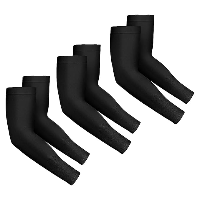 ELEGANCE LIVING UV Protection Arm Sleeves with Thumb – Sun Protection ...
