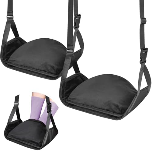 Amazon.com: Babenest 2pcs Airplane Foot Hammock, Foldable Leg Rest ...