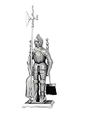 Black Knight Fireplace Tool Ensemble | The Green Head