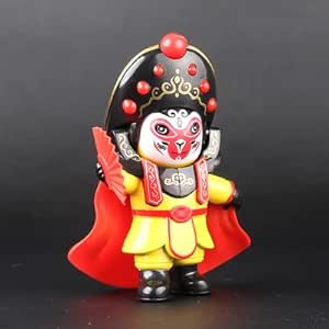 Amazon.com: LANDTOM Figurine Collectible Chinese Changing-face Doll ...