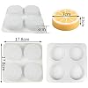 Amazon.com: DD-life 2 Pcs 4 Cavity Lemon Slice Silicone Molds Orange ...