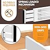 Amazon.com: 6 Pack Drawer Dividers 6 Inch High, 11”-17" Adjustable ...