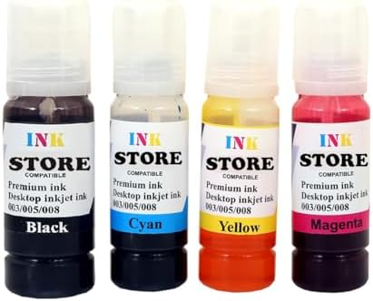 Inkstore 003 Ink for Epson L3110, L3150, L3250, L3252 L3115, L3116 ...