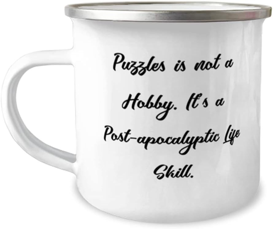 Amazon.com | Reusable Puzzles s, Puzzles is not a Hobby. It's a Post ...